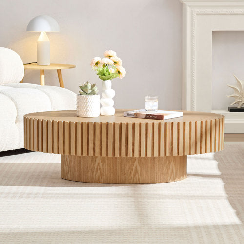 Modern Vista Handmade Drum Coffee Table – Bella Oggetti
